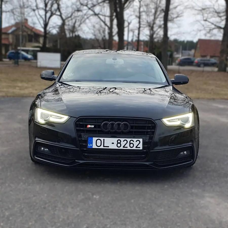 Black Audi A5 2016 in Jelgava, with an engine capacity of 1.80 L and mileage of 254 thousand km for 12650 €, photo 8 on AUTOMOTO.COM.LV