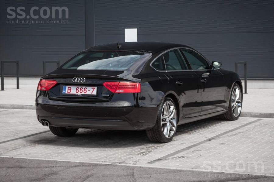 Melns Audi A5 2016 Rīga, ar dzinēja tilpumu 3.00 L un nobraukumu 261 tūkst. km par 12500 €, foto 7 vietnē AUTOMOTO.COM.LV