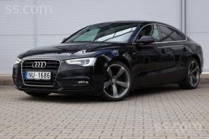 Melns Audi A5 2016 Rīga, ar dzinēja tilpumu 2.00 L un nobraukumu 0 tūkst. km par 7495 €, foto  vietnē AUTOMOTO.COM.LV