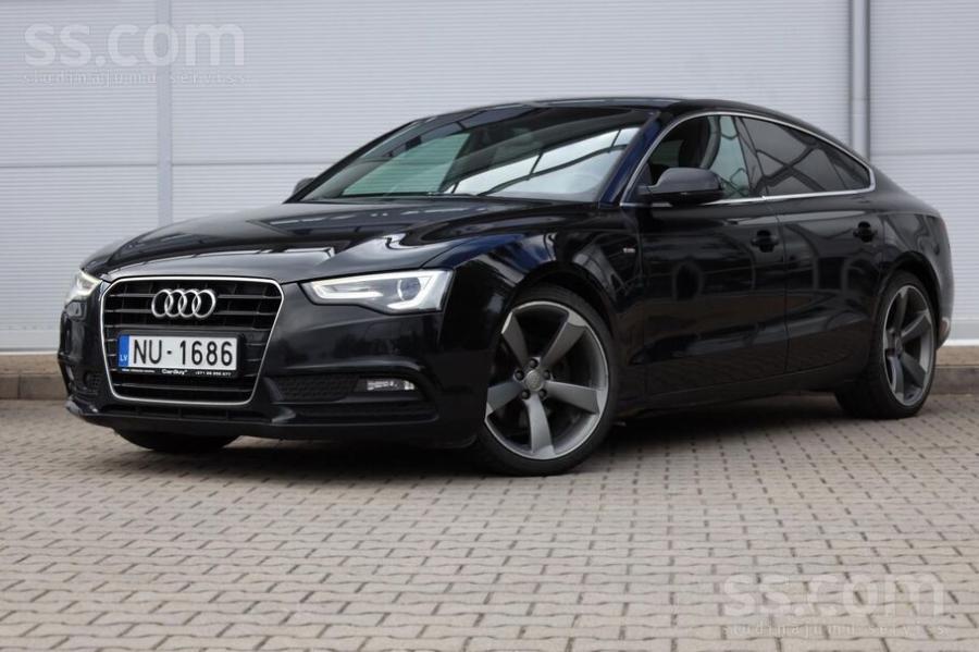 Melns Audi A5 2016 Rīga, ar dzinēja tilpumu 2.00 L un nobraukumu 0 tūkst. km par 7495 €, foto 1 vietnē AUTOMOTO.COM.LV
