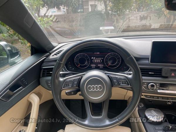 Melns Audi A5 2018 Tallina, ar dzinēja tilpumu 2.00 L un nobraukumu 109 tūkst. km par 23900 €, foto 6 vietnē AUTOMOTO.COM.LV