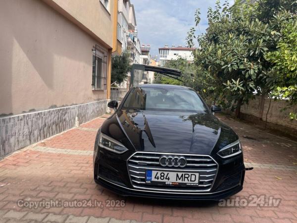 Melns Audi A5 2018 Tallina, ar dzinēja tilpumu 2.00 L un nobraukumu 109 tūkst. km par 23900 €, foto 8 vietnē AUTOMOTO.COM.LV