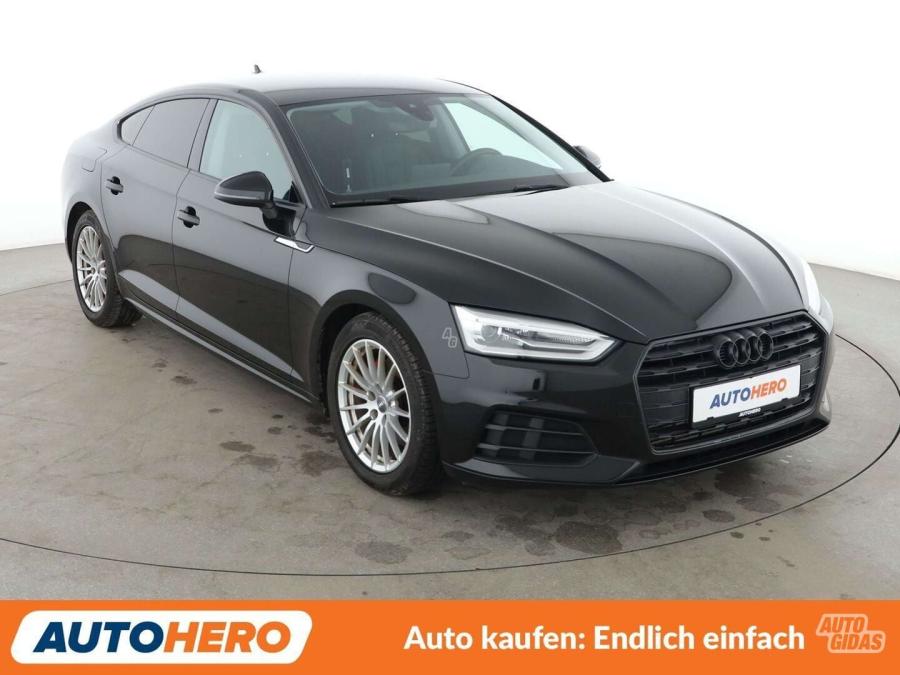 Melns Audi A5 2019 Kauņa, ar dzinēja tilpumu 2.00 L un nobraukumu 96 tūkst. km par 27406 €, foto 8 vietnē AUTOMOTO.COM.LV