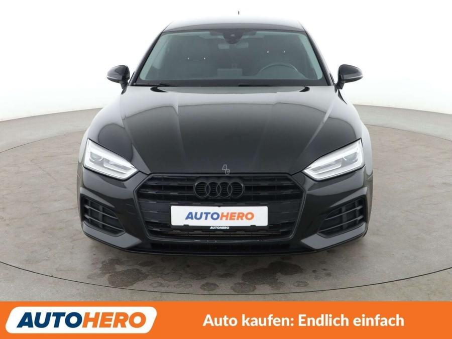 Melns Audi A5 2019 Kauņa, ar dzinēja tilpumu 2.00 L un nobraukumu 96 tūkst. km par 27406 €, foto 9 vietnē AUTOMOTO.COM.LV