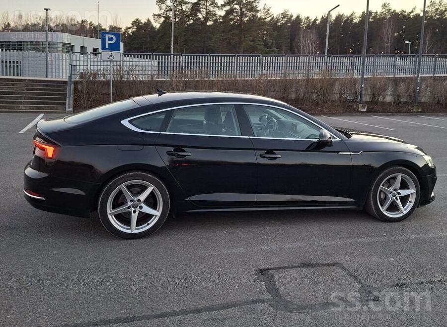 Melns Audi A5 2019 Rīga, ar dzinēja tilpumu 2.00 L un nobraukumu 240 tūkst. km par 16400 €, foto 1 vietnē AUTOMOTO.COM.LV