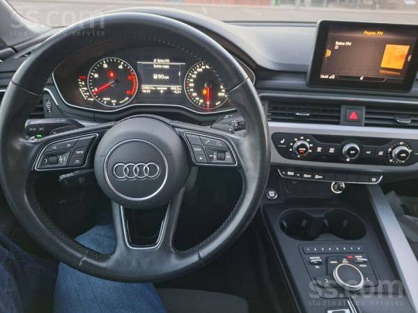 Black Audi A5 2019 in Riga, with an engine capacity of 2.00 L and mileage of 240 thousand km for 16400 €, photo 6 on AUTOMOTO.COM.LV