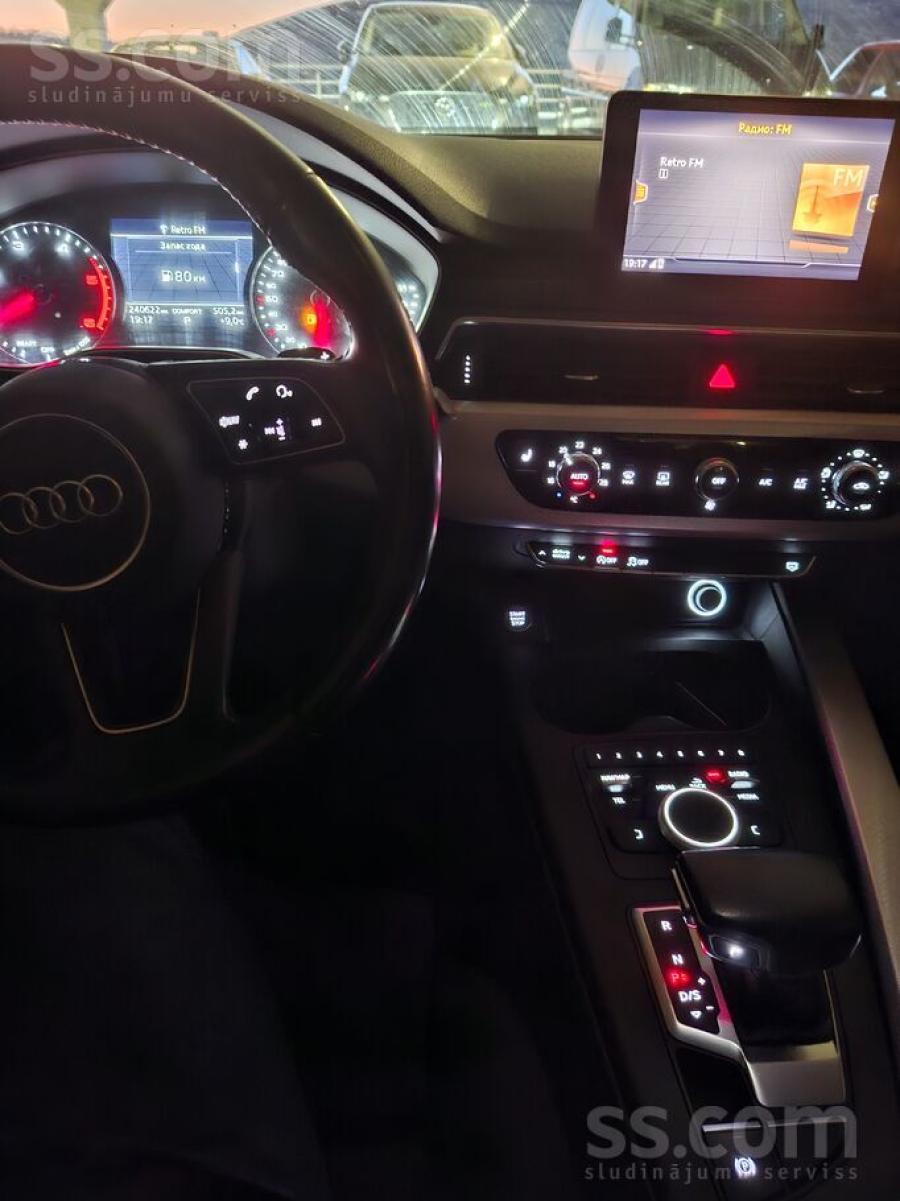 Melns Audi A5 2019 Rīga, ar dzinēja tilpumu 2.00 L un nobraukumu 240 tūkst. km par 16400 €, foto 11 vietnē AUTOMOTO.COM.LV