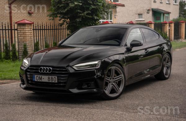 Melns Audi A5 2019 Rīga, ar dzinēja tilpumu 3.00 L un nobraukumu 205 tūkst. km par 21990 €, foto 1 vietnē AUTOMOTO.COM.LV