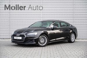Melns Audi A5 2021 Rīga, ar dzinēja tilpumu 2.00 L un nobraukumu 123 tūkst. km par 27650 €, foto  vietnē AUTOMOTO.COM.LV