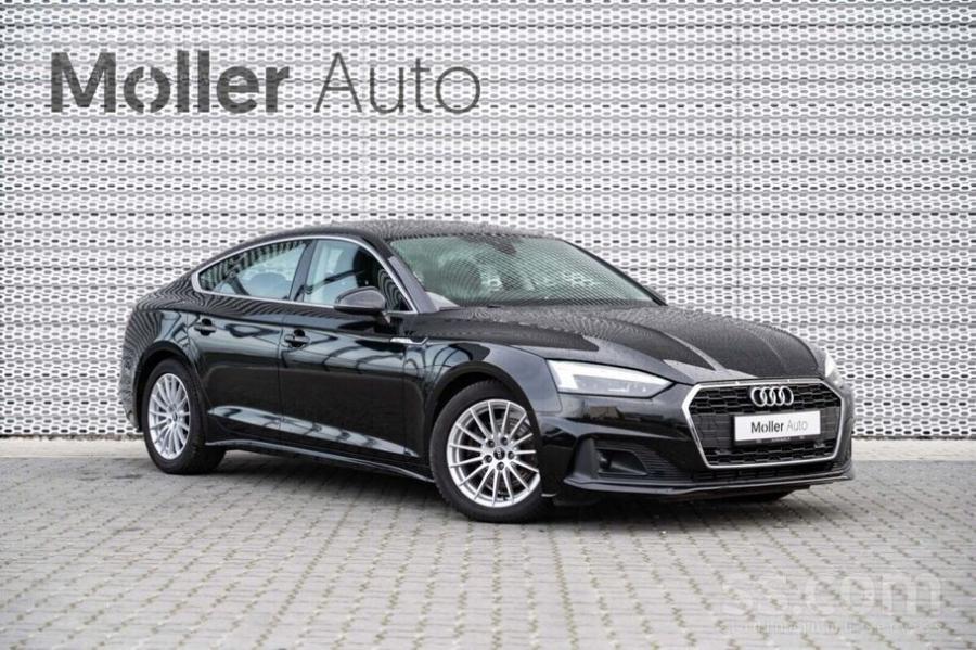 Melns Audi A5 2021 Rīga, ar dzinēja tilpumu 2.00 L un nobraukumu 123 tūkst. km par 27650 €, foto 2 vietnē AUTOMOTO.COM.LV