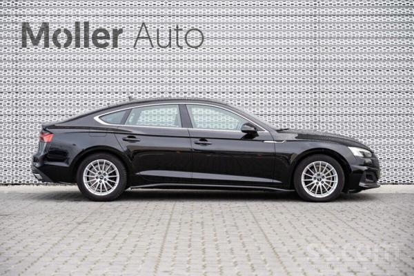 Melns Audi A5 2021 Rīga, ar dzinēja tilpumu 2.00 L un nobraukumu 123 tūkst. km par 27650 €, foto 5 vietnē AUTOMOTO.COM.LV