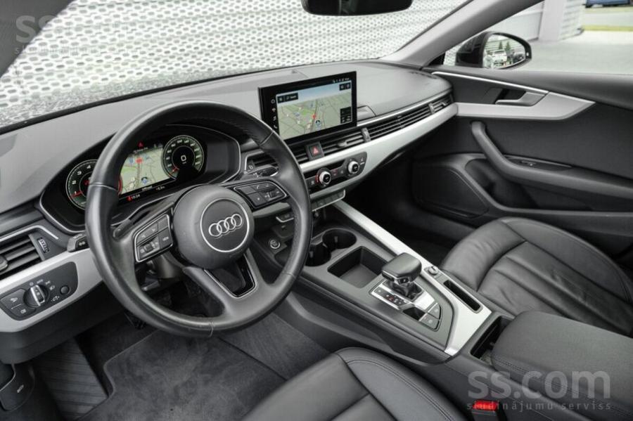 Melns Audi A5 2021 Rīga, ar dzinēja tilpumu 2.00 L un nobraukumu 123 tūkst. km par 27650 €, foto 9 vietnē AUTOMOTO.COM.LV