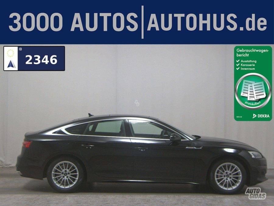 Black Audi A5 2022 in Kaunas, with an engine capacity of 2.00 L and mileage of 86 thousand km for 31104 €, photo 1 on AUTOMOTO.COM.LV