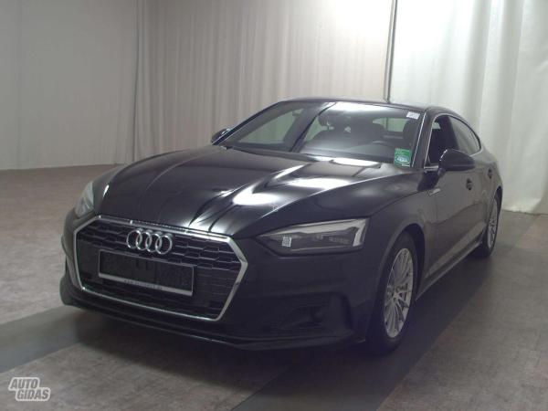 Black Audi A5 2022 in Kaunas, with an engine capacity of 2.00 L and mileage of 86 thousand km for 31104 €, photo 2 on AUTOMOTO.COM.LV