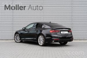 Black Audi A5 2022 in Riga, with an engine capacity of 2.00 L and mileage of 102 thousand km for 31800 €, photo 4 on AUTOMOTO.COM.LV