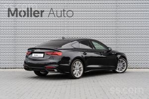 Black Audi A5 2022 in Riga, with an engine capacity of 2.00 L and mileage of 102 thousand km for 31800 €, photo 5 on AUTOMOTO.COM.LV