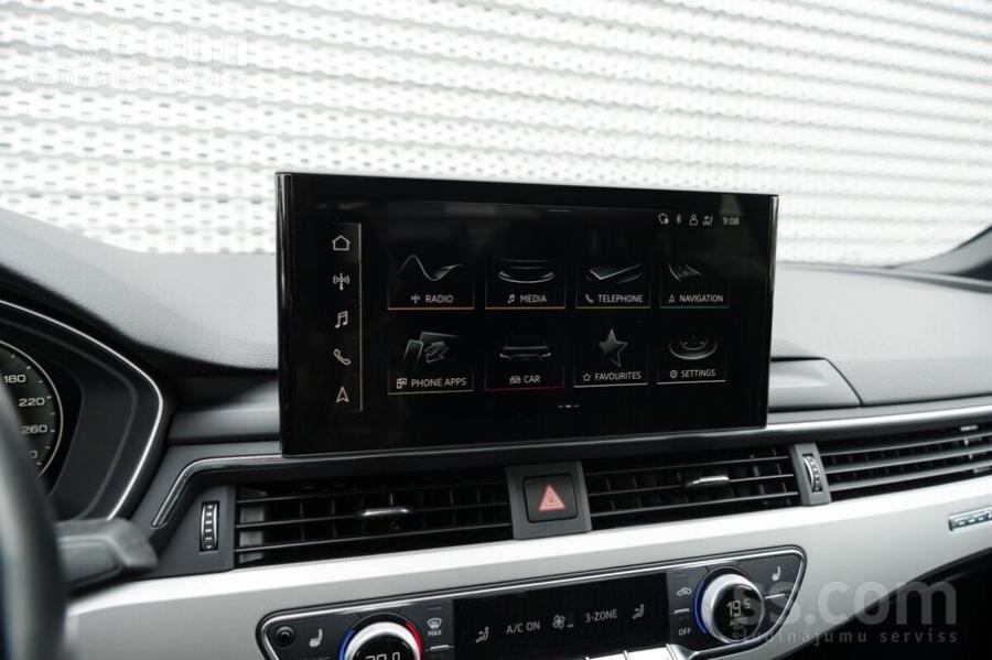 Black Audi A5 2022 in Riga, with an engine capacity of 2.00 L and mileage of 102 thousand km for 31800 €, photo 17 on AUTOMOTO.COM.LV