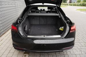 Black Audi A5 2022 in Riga, with an engine capacity of 2.00 L and mileage of 102 thousand km for 31800 €, photo 27 on AUTOMOTO.COM.LV