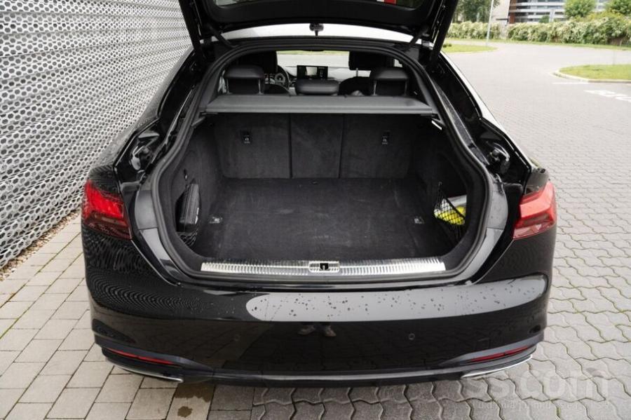 Black Audi A5 2022 in Riga, with an engine capacity of 2.00 L and mileage of 102 thousand km for 31800 €, photo 27 on AUTOMOTO.COM.LV