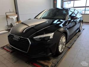 Black Audi A5 2023 in Kaunas, with an engine capacity of 2.00 L and mileage of 83 thousand km for 33051 €, photo 2 on AUTOMOTO.COM.LV