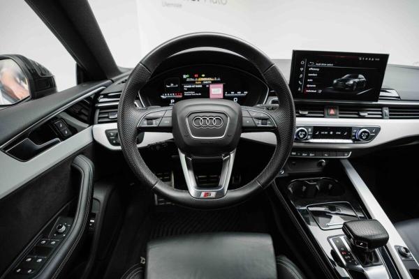 Melns Audi A5 2023 Peetri, ar dzinēja tilpumu 2.00 L un nobraukumu 0 tūkst. km par 38300 €, foto 7 vietnē AUTOMOTO.COM.LV