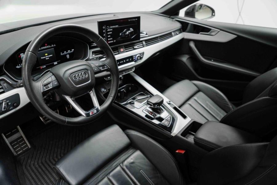 Black Audi A5 2023 in Peetri, with an engine capacity of 2.00 L and mileage of 46 thousand km for 38300 €, photo 10 on AUTOMOTO.COM.LV