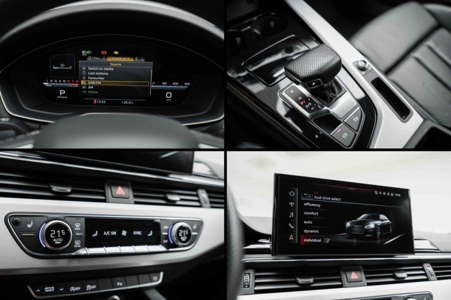 Black Audi A5 2023 in Peetri, with an engine capacity of 2.00 L and mileage of 46 thousand km for 38300 €, photo 15 on AUTOMOTO.COM.LV