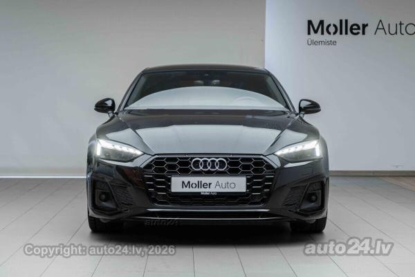 Melns Audi A5 2023 Tallina, ar dzinēja tilpumu 2.00 L un nobraukumu 46 tūkst. km par 38300 €, foto 3 vietnē AUTOMOTO.COM.LV