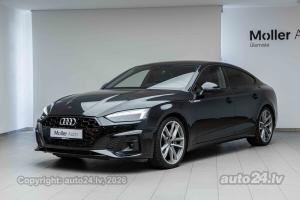 Black Audi A5 2023 in Tallinn, with an engine capacity of 2.00 L and mileage of 46 thousand km for 38300 €, photo  on AUTOMOTO.COM.LV