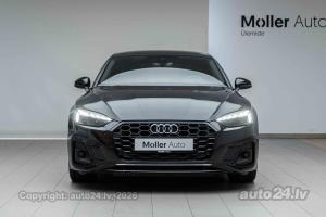 Black Audi A5 2023 in Tallinn, with an engine capacity of 2.00 L and mileage of 46 thousand km for 38300 €, photo 4 on AUTOMOTO.COM.LV