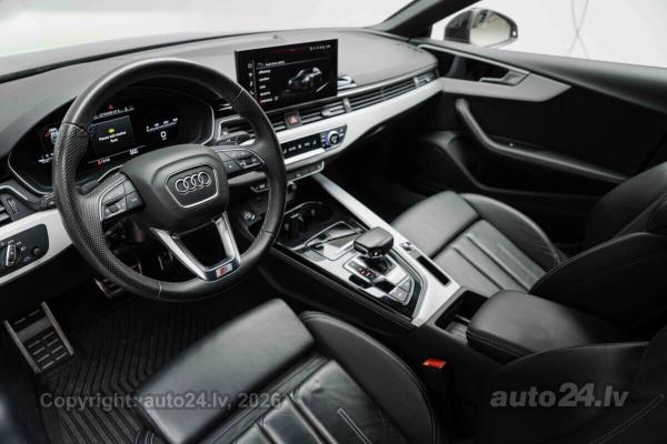 Black Audi A5 2023 in Tallinn, with an engine capacity of 2.00 L and mileage of 46 thousand km for 38300 €, photo 9 on AUTOMOTO.COM.LV