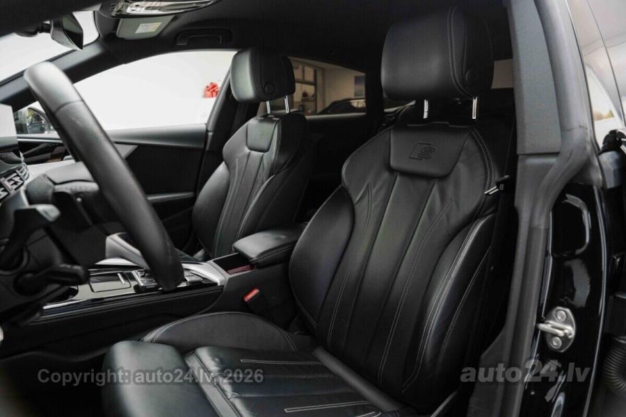 Black Audi A5 2023 in Tallinn, with an engine capacity of 2.00 L and mileage of 46 thousand km for 38300 €, photo 13 on AUTOMOTO.COM.LV