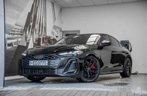 Black Audi A5 2025 in Klaipeda, with an engine capacity of 1.98 L and mileage of 22 thousand km for 59000 €, photo  on AUTOMOTO.COM.LV