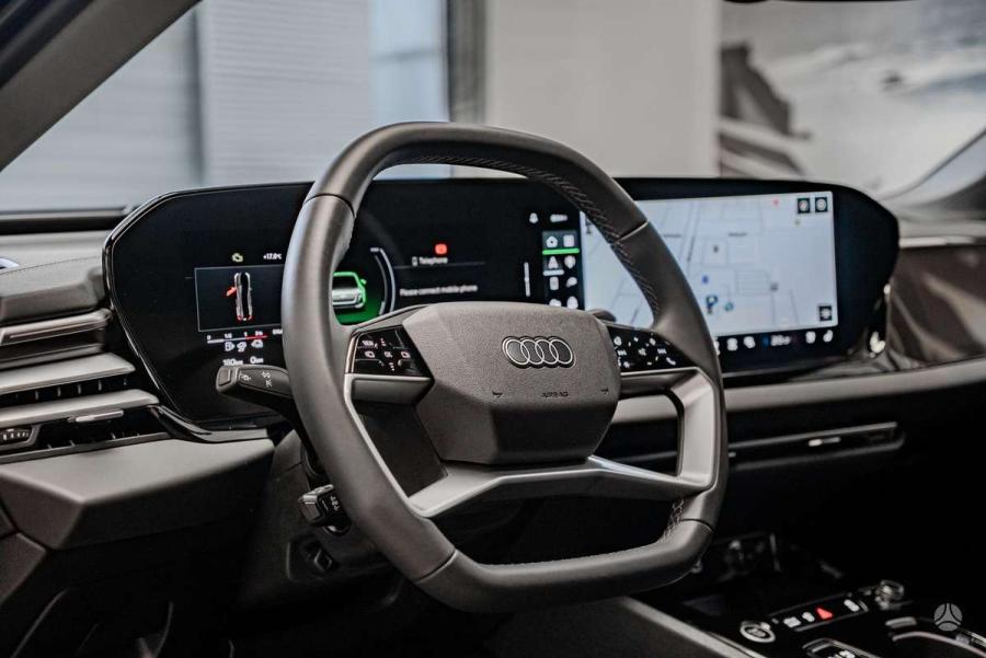 Black Audi A5 2025 in Klaipeda, with an engine capacity of 1.98 L and mileage of 22 thousand km for 59000 €, photo 6 on AUTOMOTO.COM.LV