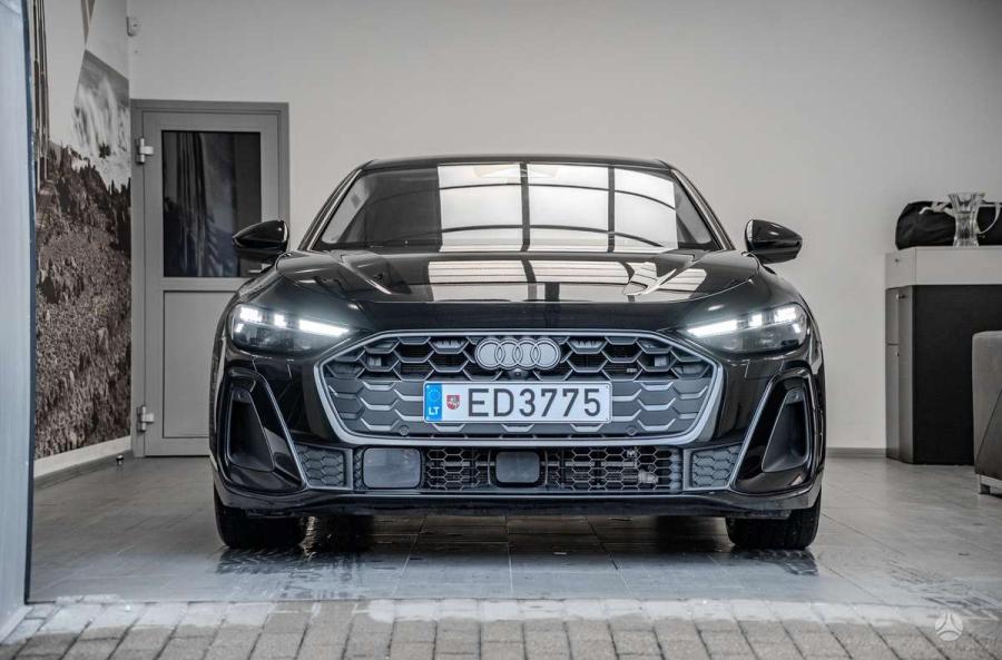 Black Audi A5 2025 in Klaipeda, with an engine capacity of 1.98 L and mileage of 22 thousand km for 59000 €, photo 18 on AUTOMOTO.COM.LV