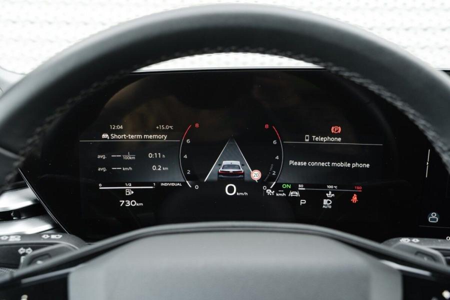 Black Audi A5 2025 in Marupe, with an engine capacity of 2.00 L and mileage of 23 thousand km for 35550 €, photo 15 on AUTOMOTO.COM.LV