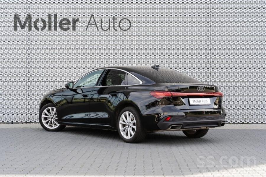 Melns Audi A5 2025 Rīga, ar dzinēja tilpumu 2.00 L un nobraukumu 23 tūkst. km par 34900 €, foto 4 vietnē AUTOMOTO.COM.LV