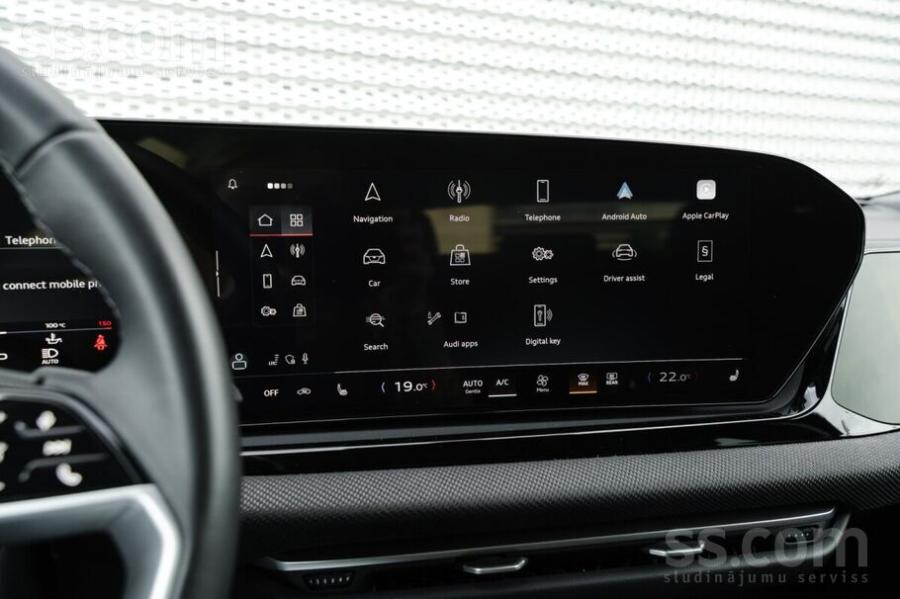 Melns Audi A5 2025 Rīga, ar dzinēja tilpumu 2.00 L un nobraukumu 23 tūkst. km par 34900 €, foto 18 vietnē AUTOMOTO.COM.LV