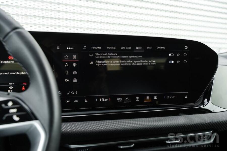 Melns Audi A5 2025 Rīga, ar dzinēja tilpumu 2.00 L un nobraukumu 23 tūkst. km par 34900 €, foto 22 vietnē AUTOMOTO.COM.LV