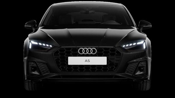 Black Audi A5 2026 in Marupe, with an engine capacity of 2.00 L and mileage of 432 thousand km for 33950 €, photo 5 on AUTOMOTO.COM.LV