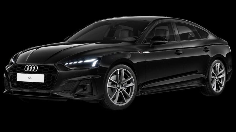 Melns Audi A5 2026 Mārupe, ar dzinēja tilpumu 2.00 L un nobraukumu 432 tūkst. km par 33950 €, foto 1 vietnē AUTOMOTO.COM.LV