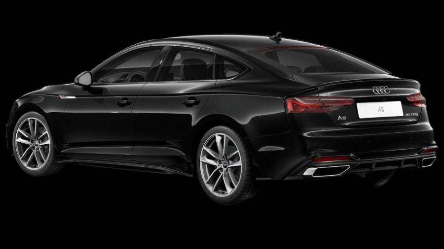 Melns Audi A5 2026 Mārupe, ar dzinēja tilpumu 2.00 L un nobraukumu 432 tūkst. km par 33950 €, foto 4 vietnē AUTOMOTO.COM.LV