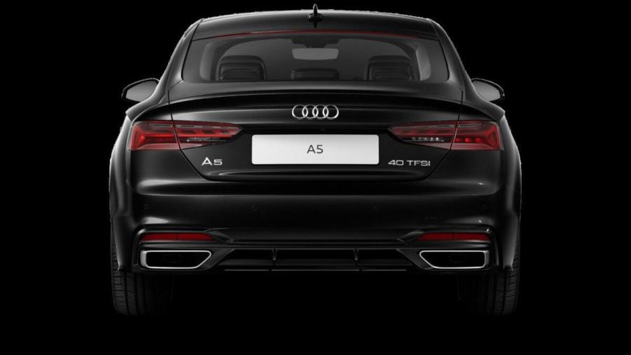 Melns Audi A5 2026 Mārupe, ar dzinēja tilpumu 2.00 L un nobraukumu 432 tūkst. km par 33950 €, foto 5 vietnē AUTOMOTO.COM.LV