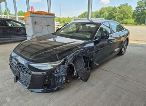 Black Audi A5 2026 in Klaipeda, with an engine capacity of 1.98 L and mileage of 1 thousand km for 22200 €, photo 3 on AUTOMOTO.COM.LV