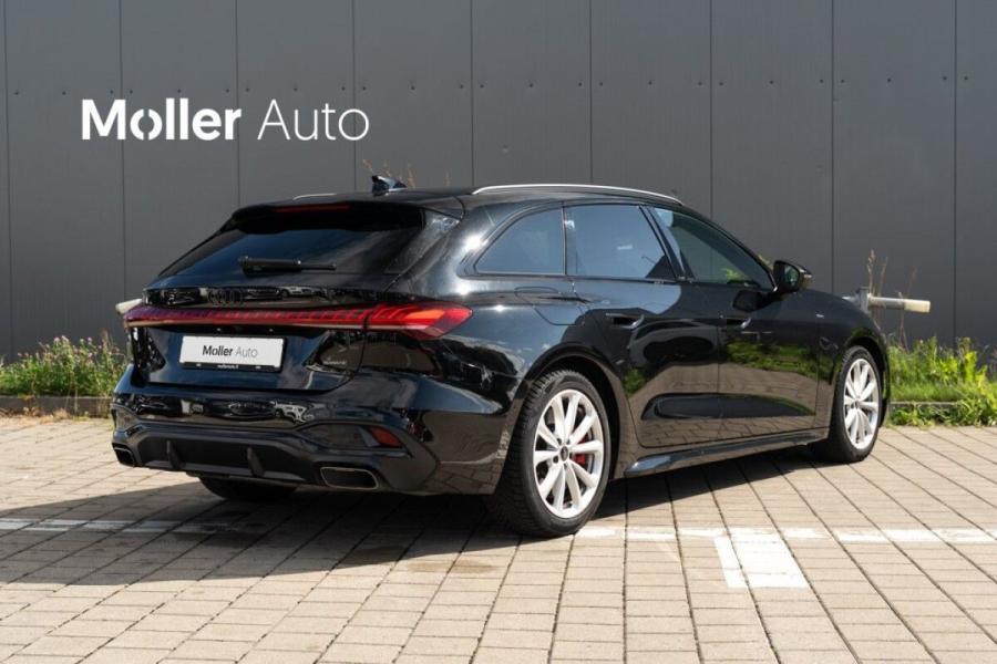 Black Audi A5 2025 in Vilnius, with an engine capacity of 2.00 L and mileage of 24 thousand km for 48700 €, photo 7 on AUTOMOTO.COM.LV