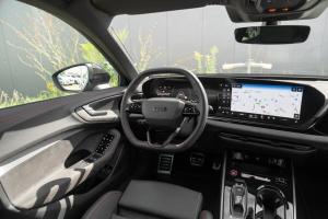 Black Audi A5 2025 in Vilnius, with an engine capacity of 2.00 L and mileage of 24 thousand km for 48700 €, photo 12 on AUTOMOTO.COM.LV