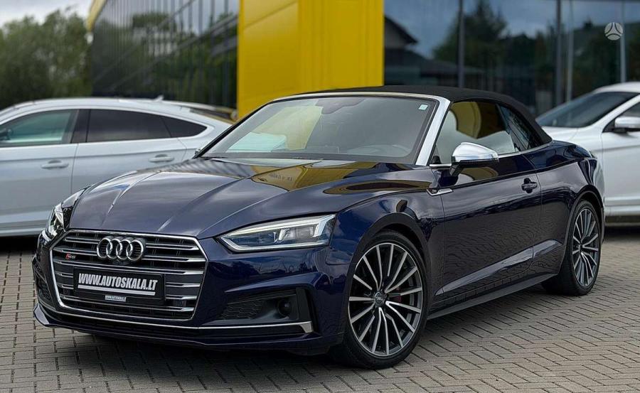 Zils Audi A5 2018 Klaipėda, ar dzinēja tilpumu 3.00 L un nobraukumu 55 tūkst. km par 28500 €, foto 15 vietnē AUTOMOTO.COM.LV