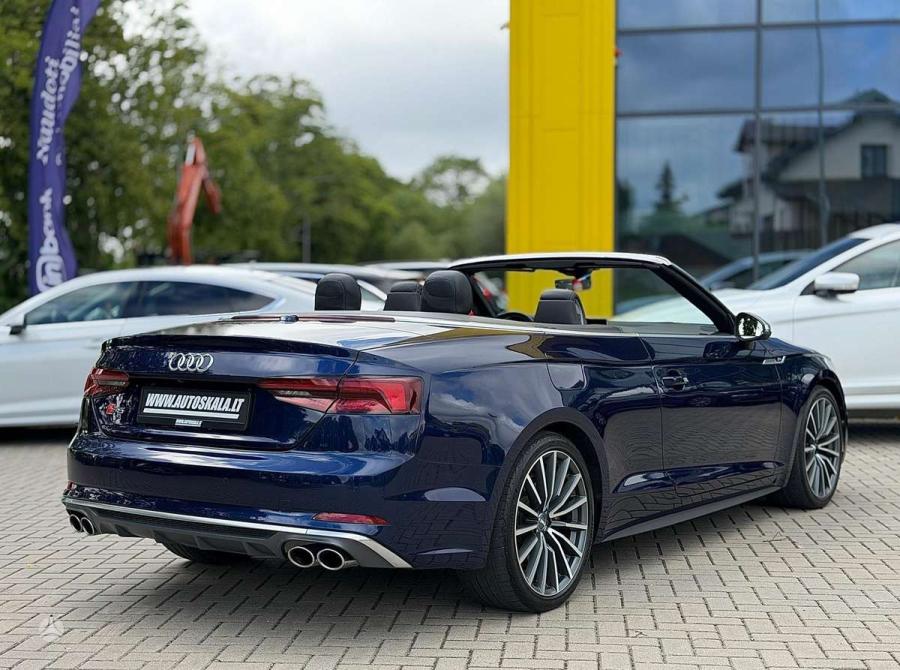 Zils Audi A5 2018 Klaipėda, ar dzinēja tilpumu 3.00 L un nobraukumu 55 tūkst. km par 28500 €, foto 23 vietnē AUTOMOTO.COM.LV