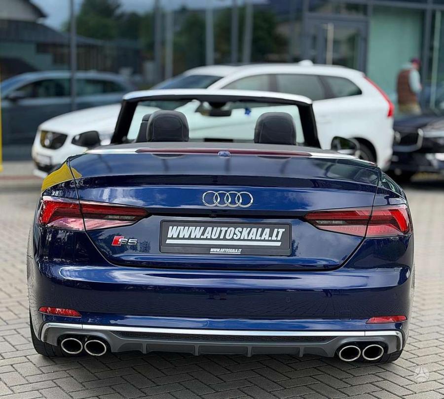 Zils Audi A5 2018 Klaipėda, ar dzinēja tilpumu 3.00 L un nobraukumu 55 tūkst. km par 28500 €, foto 25 vietnē AUTOMOTO.COM.LV