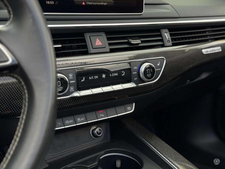 Zils Audi A5 2018 Klaipėda, ar dzinēja tilpumu 3.00 L un nobraukumu 55 tūkst. km par 28500 €, foto 30 vietnē AUTOMOTO.COM.LV